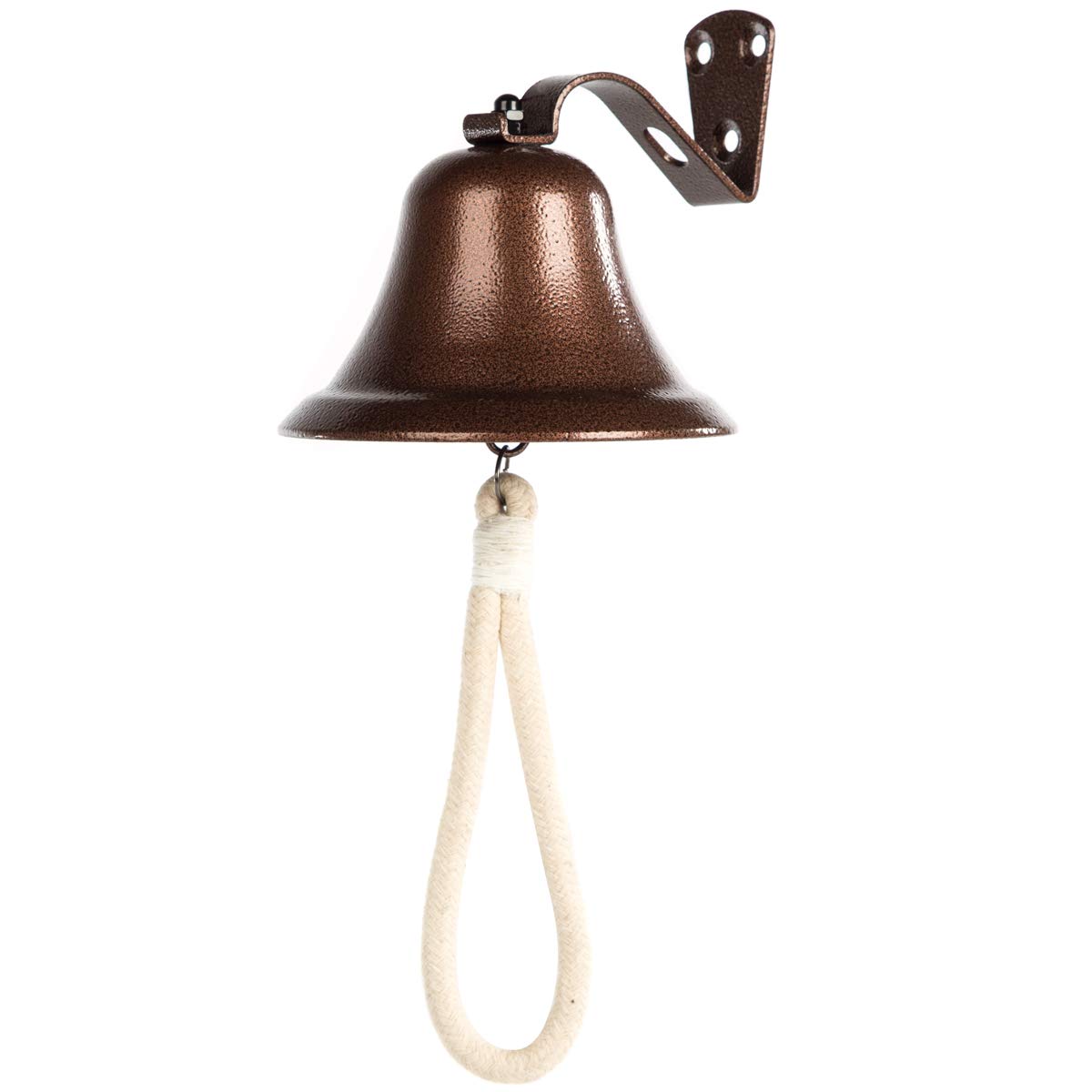 wmm Hanging Bell Dinner Bell Outdoor Bell Bracket Mount Wall Bell ...