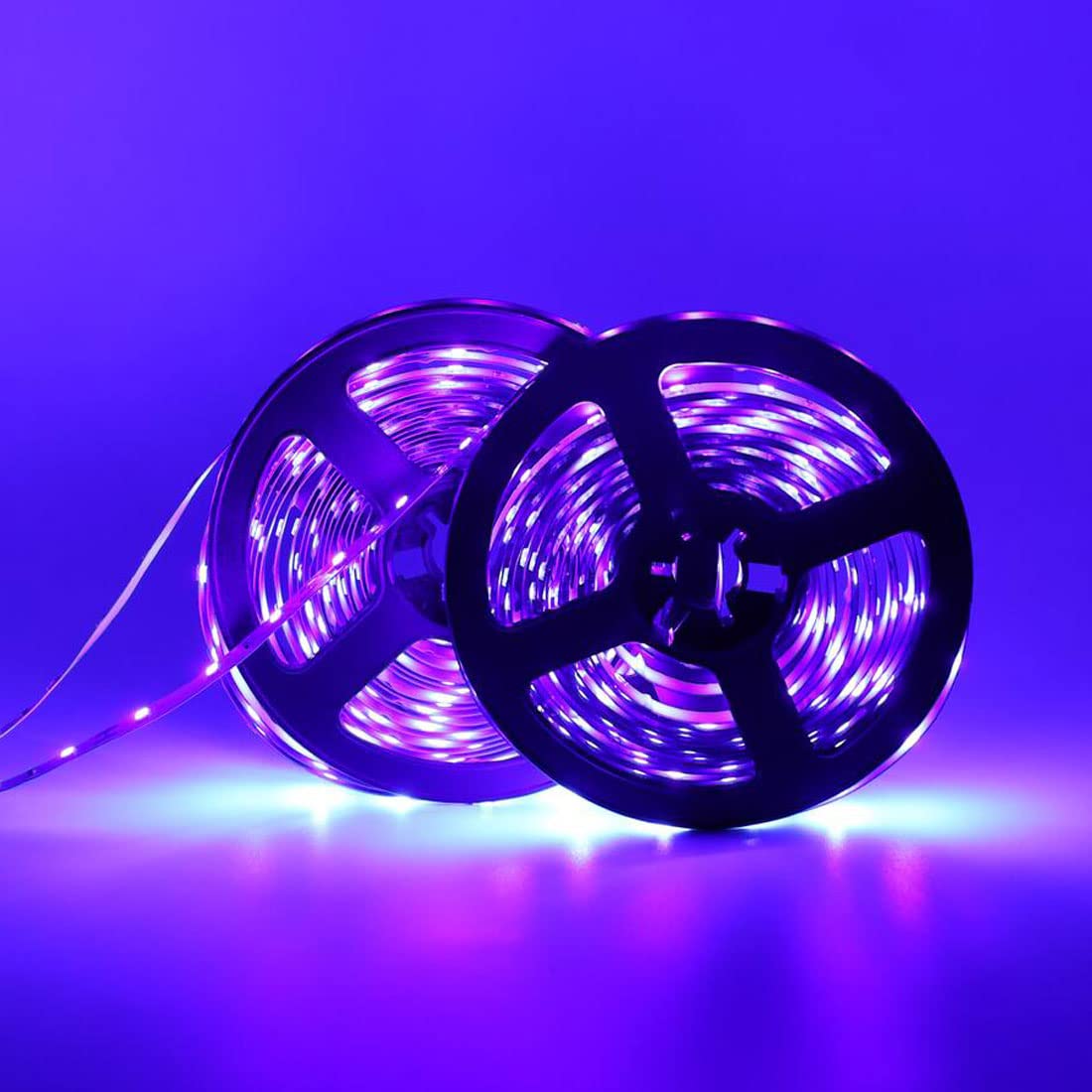 Kapata (164ft x 2 )LED Black Light Strip Kit , 12V Flexible UV ...