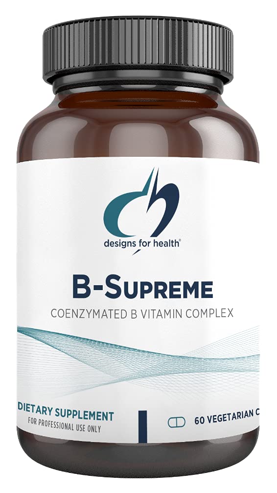 Designs for Health Vitamin B Supreme - Vitamin B complex for Mood ...