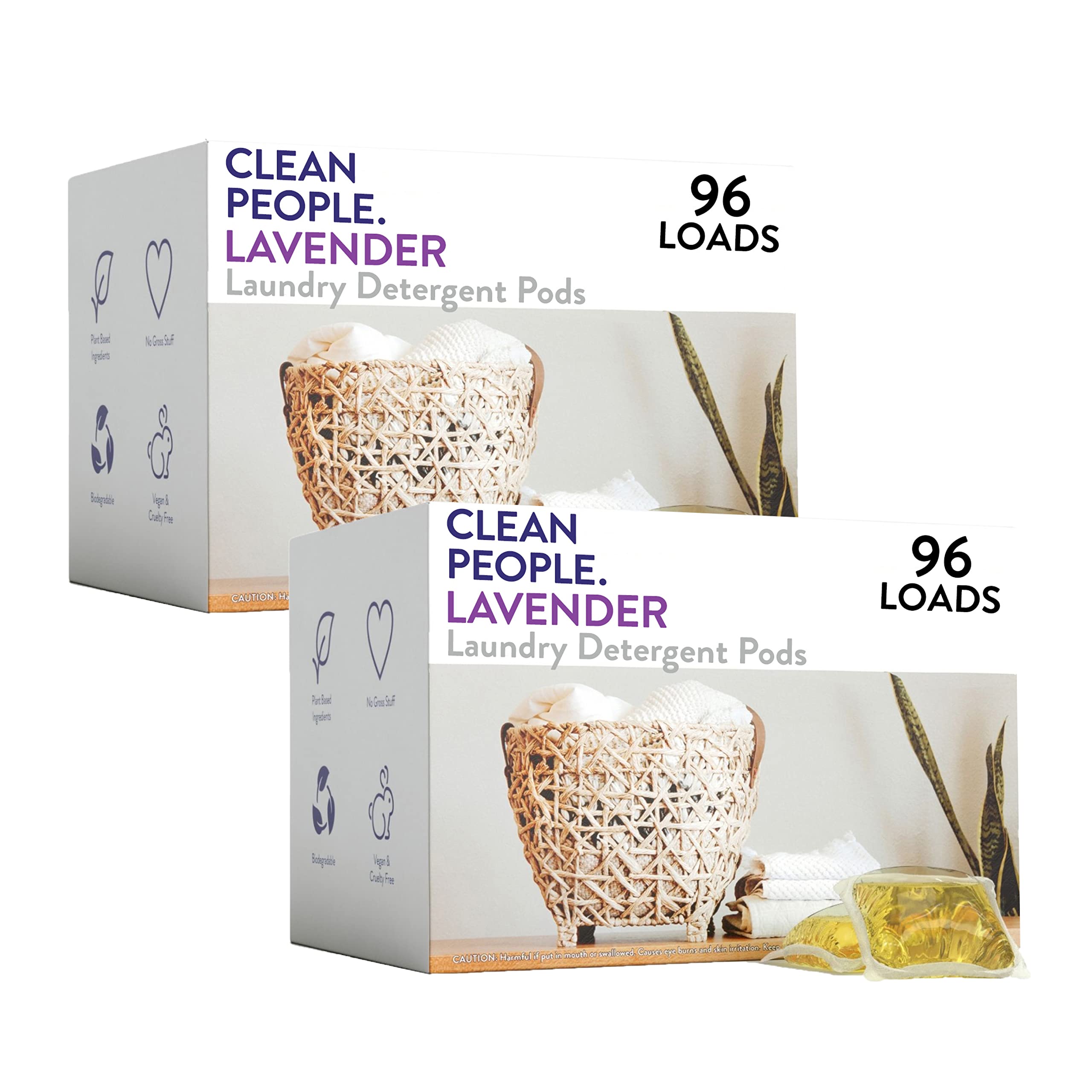 THE CLEAN PEOPLE clean People Laundry Detergent Pods - Plant-Based ...