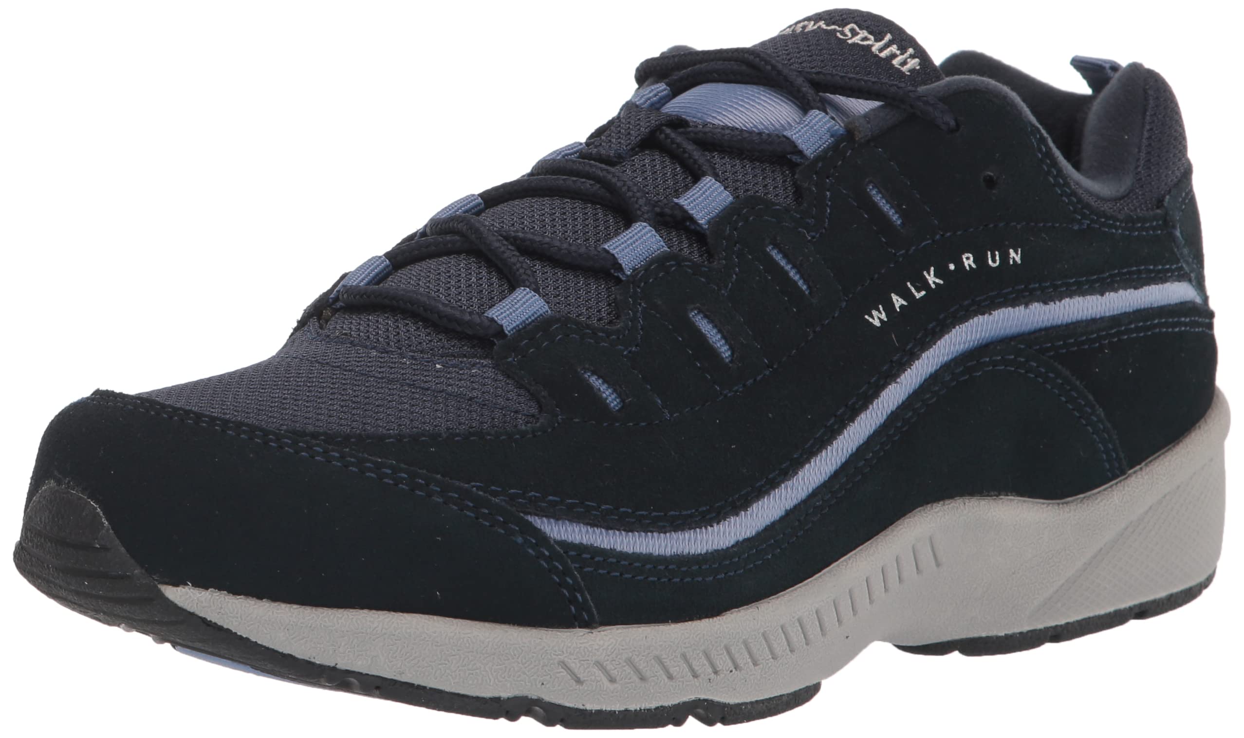Easy Spirit womens Romy Sneaker, Navy Suede 420, 95 US