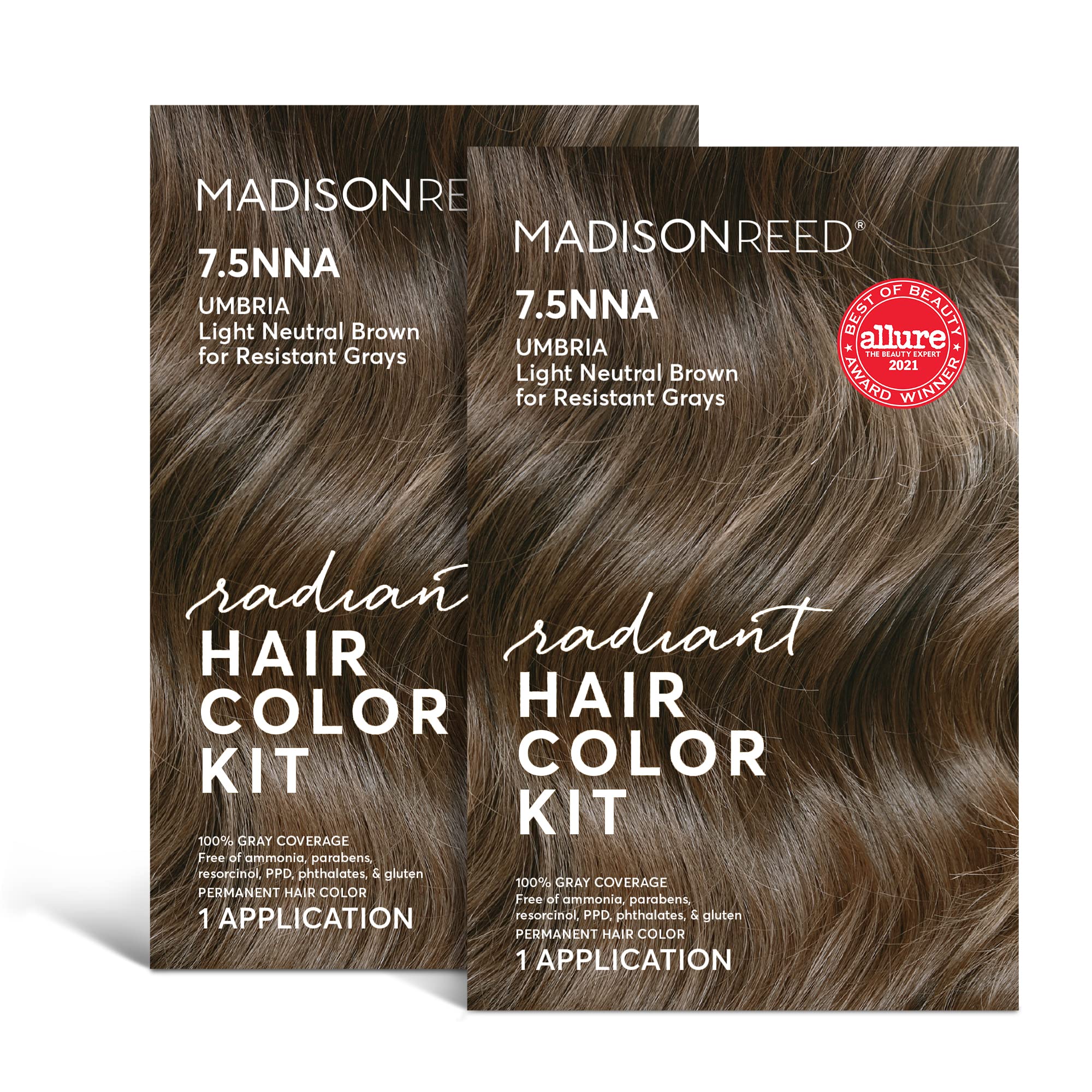 Madison Reed Radiant Hair color Kit, Permanent Hair Dye, 100% gray ...
