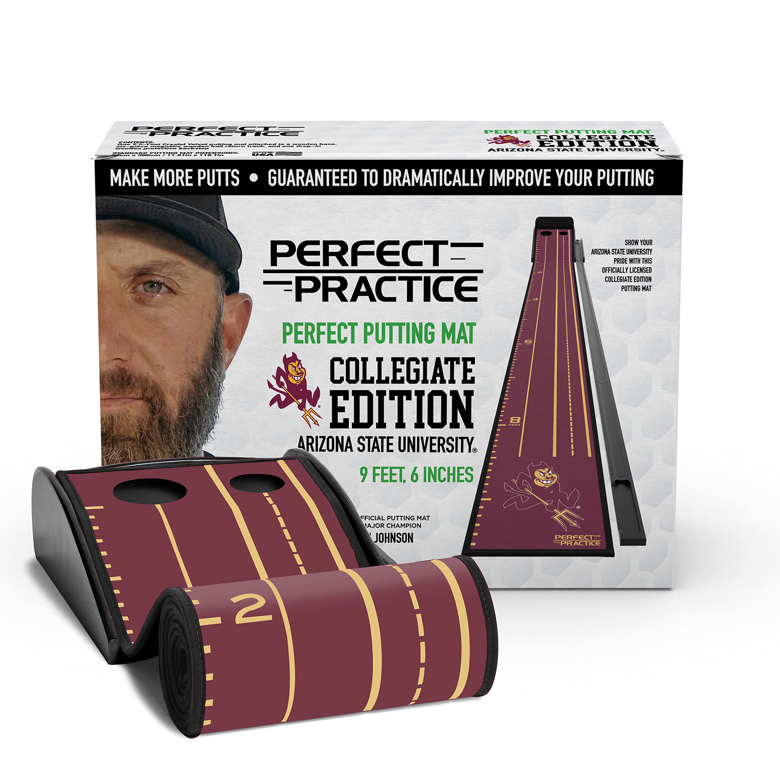 PERFEcT PRAcTIcE Putting Mat collegiate Edition - Arizona State Univ ...