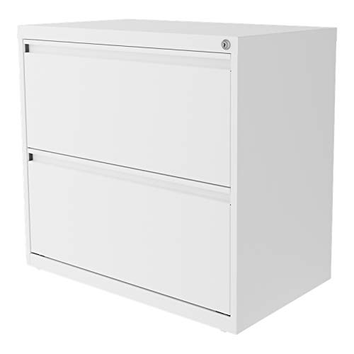 Hirsh Industries Hirsh 30 inch W 2 Drawer Metal Lateral 101 File ...
