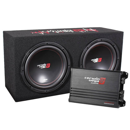 Cerwin-Vega BKX212S XED Series 3000W 12" Amplified Loaded Sealed Enclosure