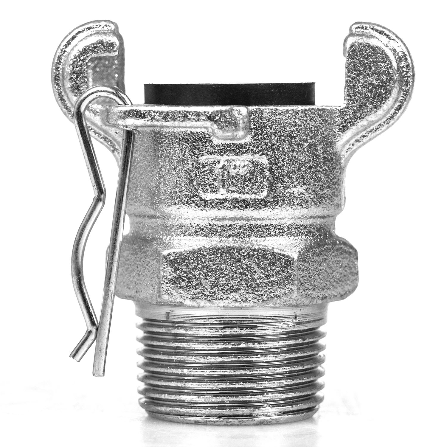 Midland Metal Mfg 1" NPT Male Chicago Air Coupling Twist Lock Claw ...