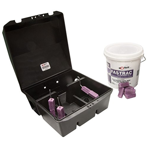 Bell Labs Protecta Rat Bait Station CASE (6 stations) and Fastrac Blox ...