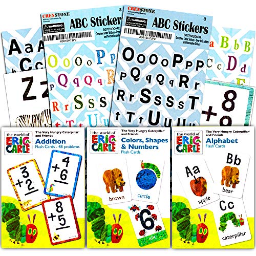 Eric Carle World of Eric Carle Flash Cards Bundle ~ ABC, Numbers ...