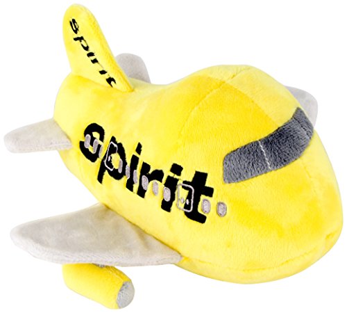 Daron Worldwide Trading Spirit Airlines Plush Toy with Sound MT025