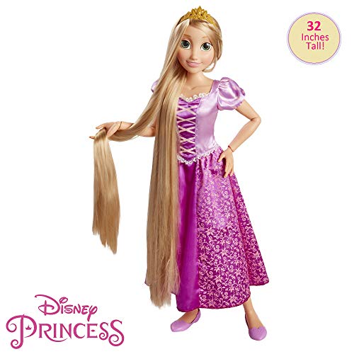Disney Princess Rapunzel 32" Playdate, My Size Articulated Doll, Comes ...