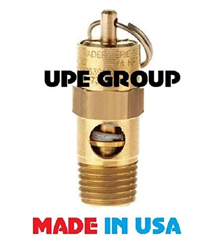 safety valve Conrader Brass ASME Approved Safety Valve, 175 psi Set ...