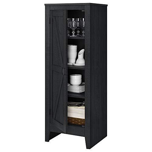 Ameriwood Home System Build Storage Cabinet, Black Oak
