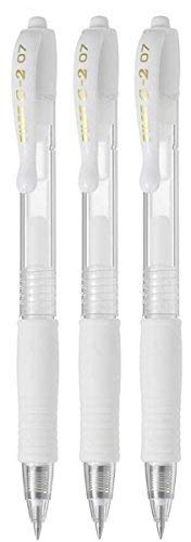 Pilot Automotive Pilot G2 07 Pastel White Fine Retractable Gel Ink Pen ...