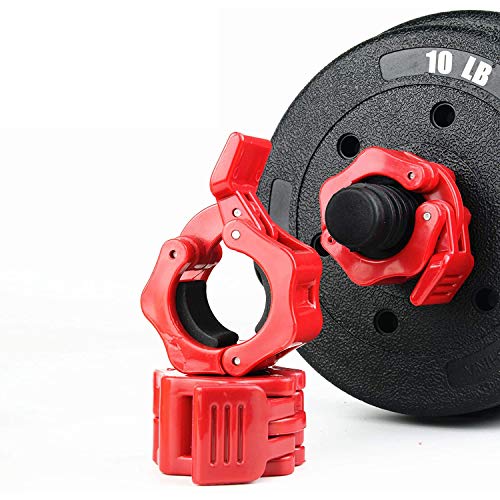 GLE2016 Olympic Barbell Clamp Collar Quick Release Pair of Locking 30mm ...