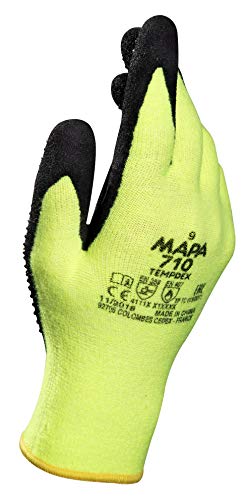 Mapa professional MAPA Temp-Dex 710 Nitrile Lowweight Glove, High ...