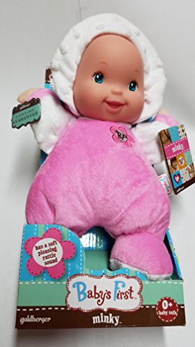 Goldberger Toys Goldberger Doll Mfg. Co. Baby's First Minky Rag Dolls ...