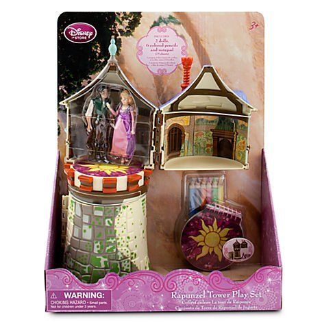 Disney Tangled Rapunzel Tower Play Set Incl Rapunzel and Flynn and Art Kit