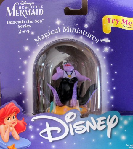 Disney LITTLE MERMAID Magical Miniatures URSULA Figure UNDER THE SEA ...