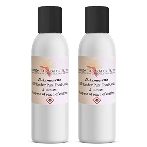 Florida Laboratories D-Limonene 100% FOOD GRADE Citrus Solvent 8oz ...