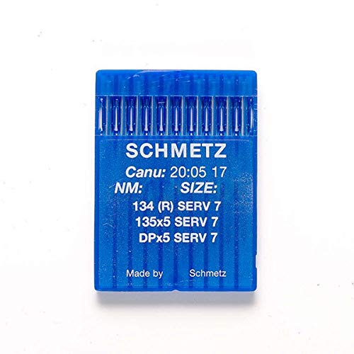 SHARP SEWING 10PCS Schmetz 135x5 SERV 7 Long Arm Quilting Needles ...