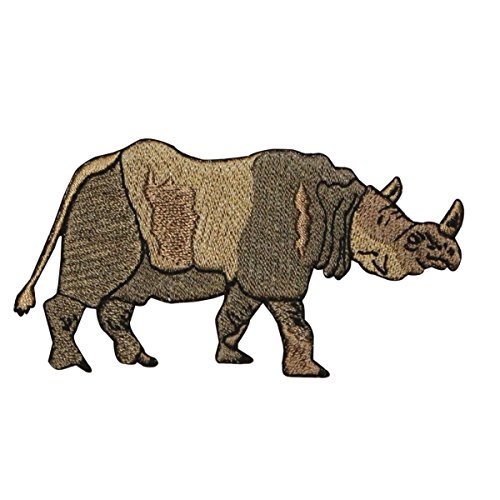 Cool-Patches ID 0692 Wild Rhinoceros Patch African Rhino Safari ...