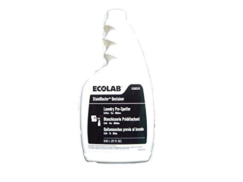 Ecolab 6100374 StainBlaster Stain Blaster Destainer Laundry Pre Spotter ...