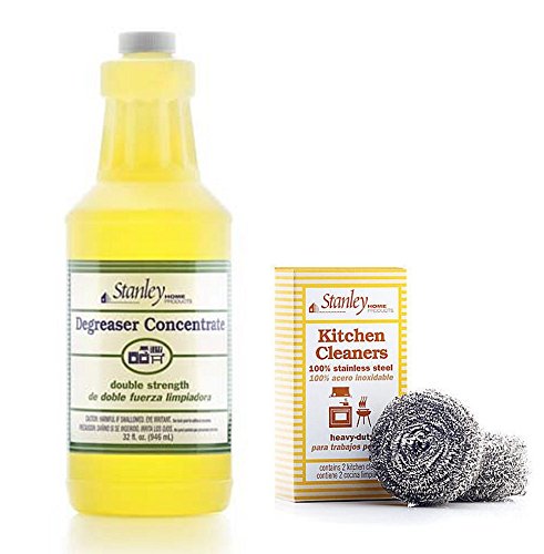 STANLEY HOME PRODUCTS Degreaser Concentrate (32 fl. oz.) with Stainless ...