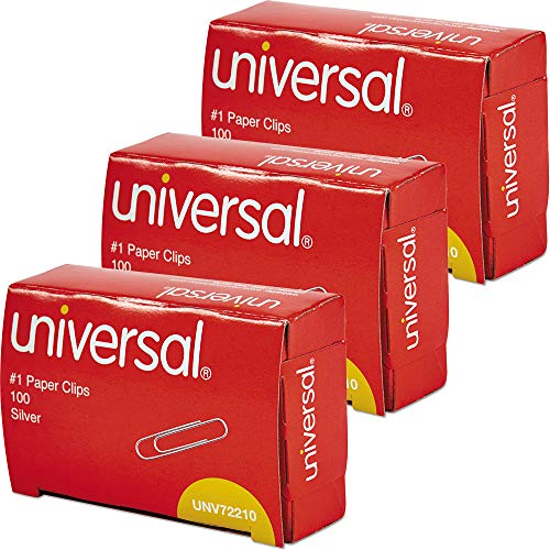 Universal Studios 3 X Universal 72210 - Paper Clips, Smooth Finish, No ...