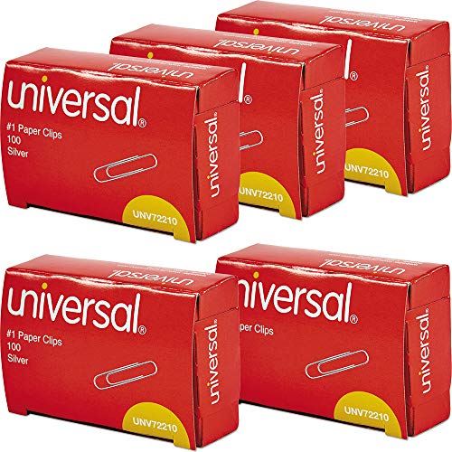 Universal Studios 5 X Universal 72210 - Paper Clips, Smooth Finish, No ...