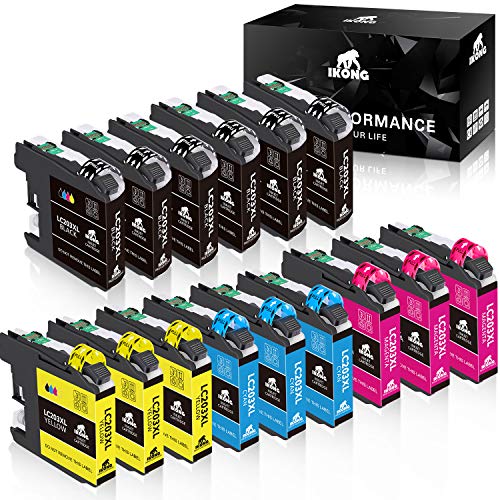 IKONG LC201XL LC203XL Compatible Replacement for Brother LC201 LC203 ...