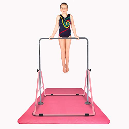 Safly Fun Expandable Gymnastics Bars Junior Training Bar Gymnastic ...