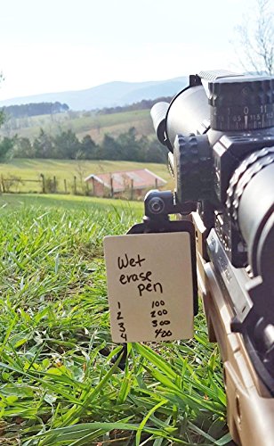 Hawk Spuhr Mount Rifle Mounted Data Dope Card Holder Phone Kestrel ...