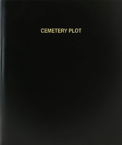 BookFactory Cemetery Plot Log Book/Journal/Logbook - 120 Page, 8.5"x11 ...