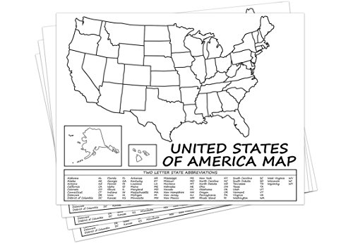S Superfine Printing United States Map - USA Poster, US Educational Map ...