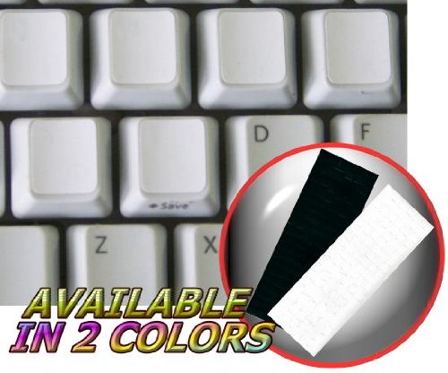 4Keyboard Blank Keyboard Stickers ON White Background
