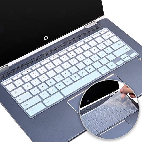 iKammo 2 Pack Keyboard Cover Protector for HP Chromebook 14B-CA, HP ...