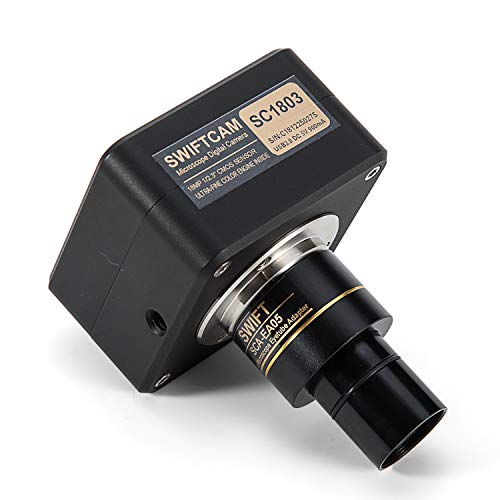 Swiftcam 18 Megapixel Camera for Microscopes, with Reduction Lens ...