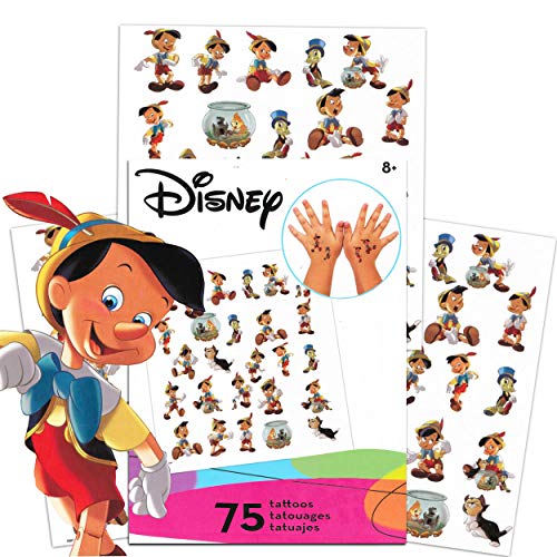 Disney Tattoos Disney Pinocchio Tattoos Party Favors Pack ~ Bundle ...