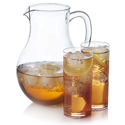 Fake Foodie Iced Tea Fake Pitcher and Glass Set