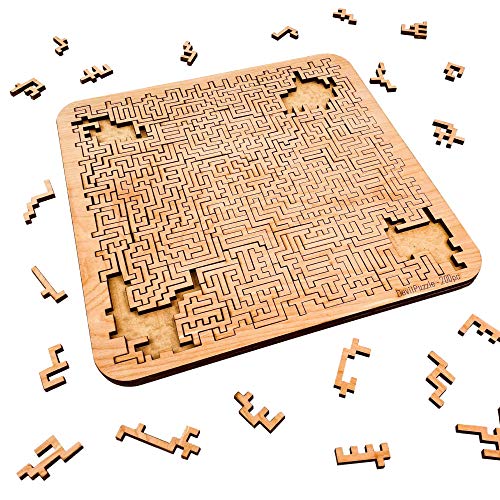 Torched Mind Bending Wooden Jigsaw Puzzle | Aztec Labyrinth | Expert ...