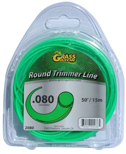 Grass Gator 2080 50-Foot-by-.08-Inch Round Trimmer Line