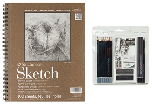 Graphitint Pencils Essentials Sketching Pencil Set 12 Piece Graphite ...
