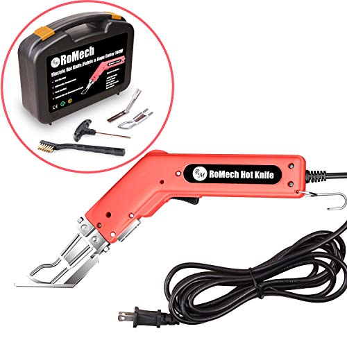 RoMech Rope Cutter Fabric Cutter - Pro Electric Hot Knife Heat Sealer ...