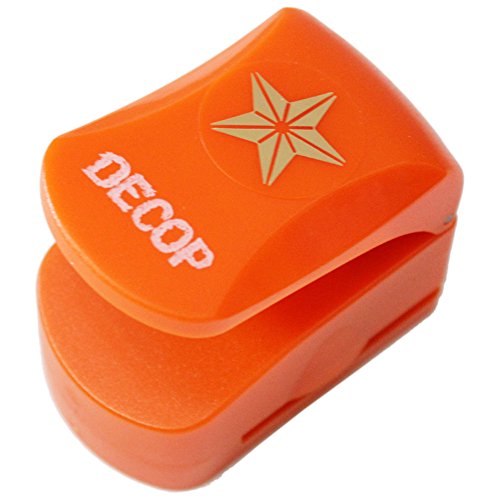Paper Intelligence DECOP Embossed Craft Punch 25mm (1inch) 3D Star Small