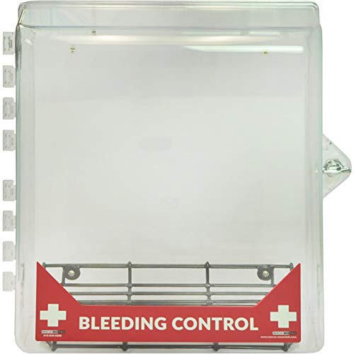 Rescue Essentials Polycarbonate Wall Mount Cabinet for Bleeding Control ...