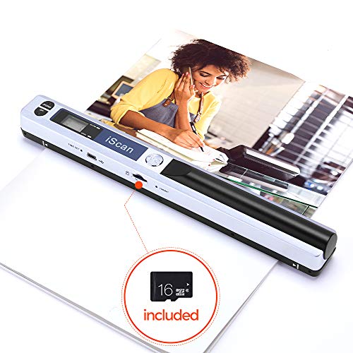 MUNBYN Magic Wand Portable Scanners for Documents, Photo, Old Pictures ...