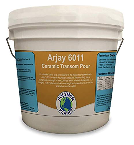 Polymer Planet Arjay 6011 Ceramic Pourable Compound Transom Putty ...
