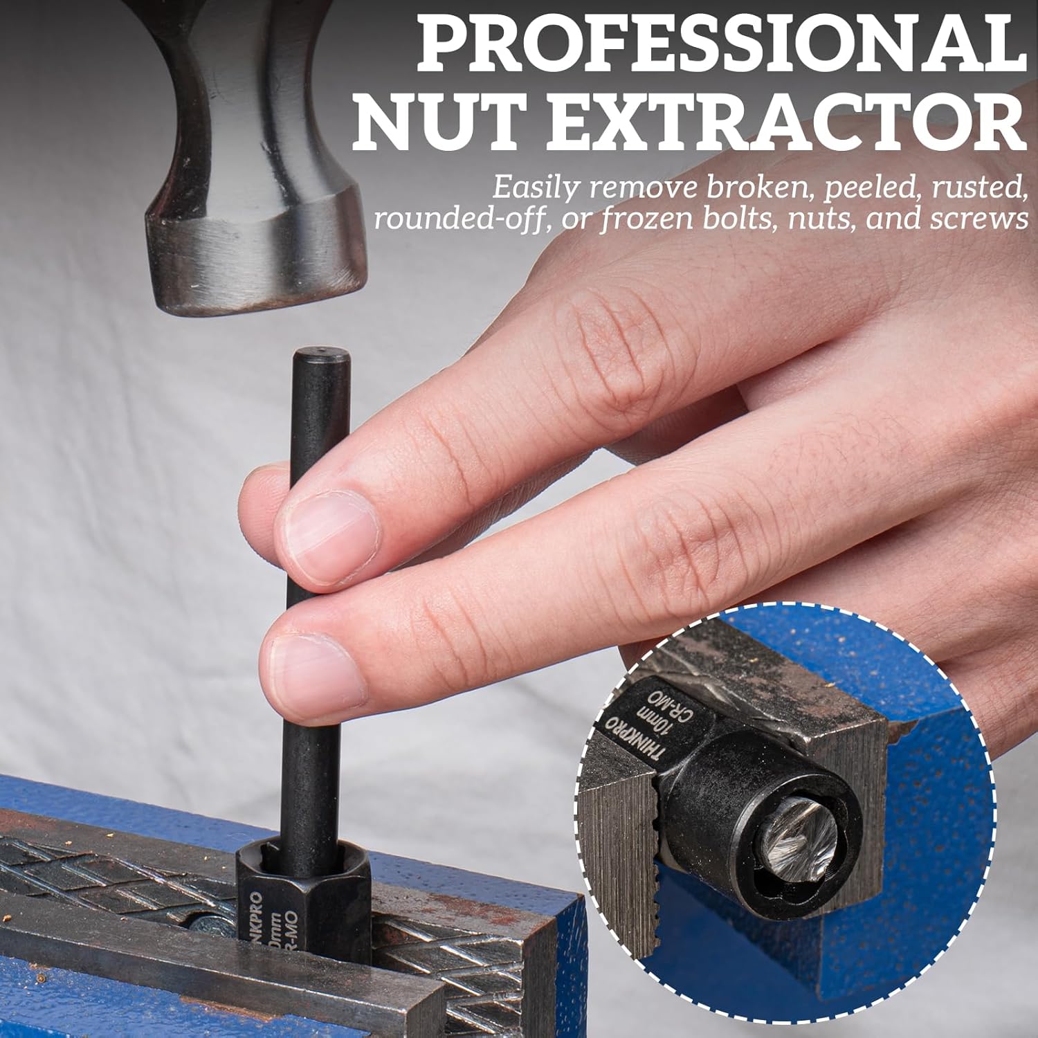 Frozen Bolt Removal Tools 32-Piece Bolt Extractor Kit - Stripped Nut ...
