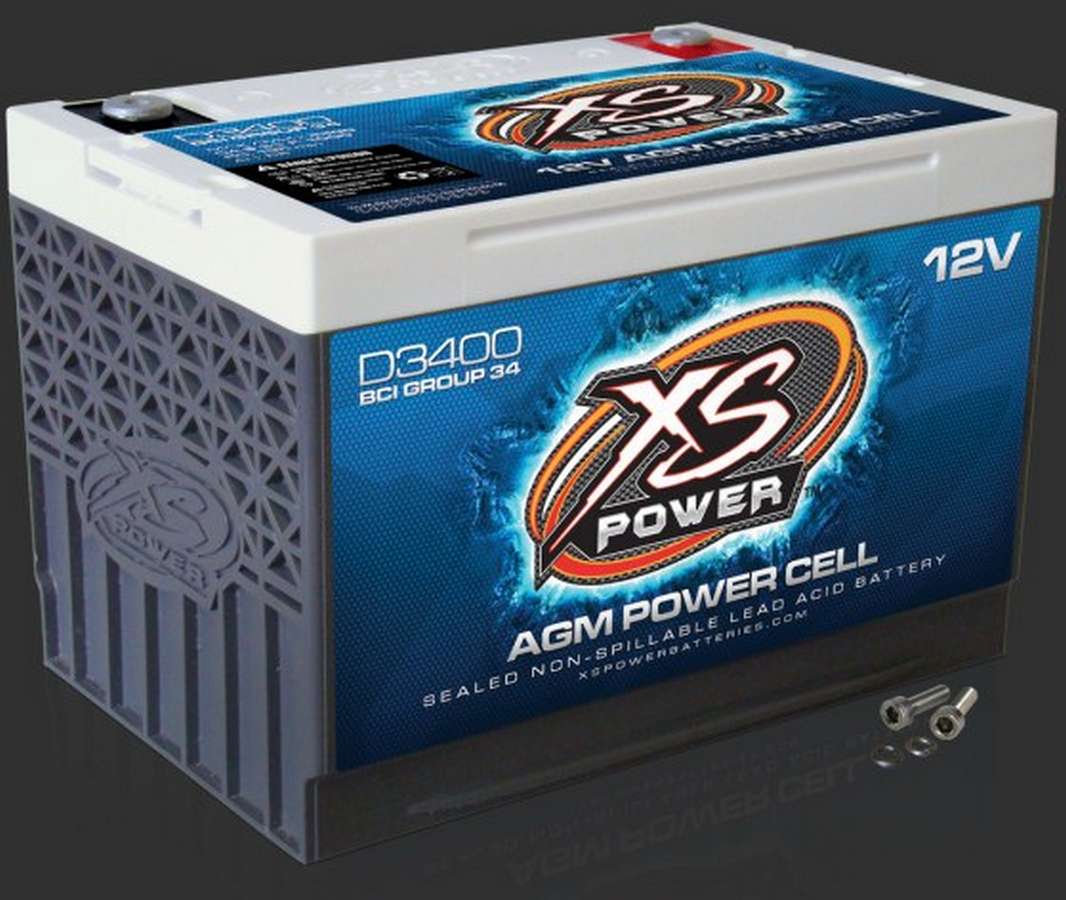 XS Power Battery XS POWER BATTERY 1000 Cranking Amps 12 V D Series AGM xs-power-battery-xs-power-battery-1000-cranking-amps-12-v-d-series-agm