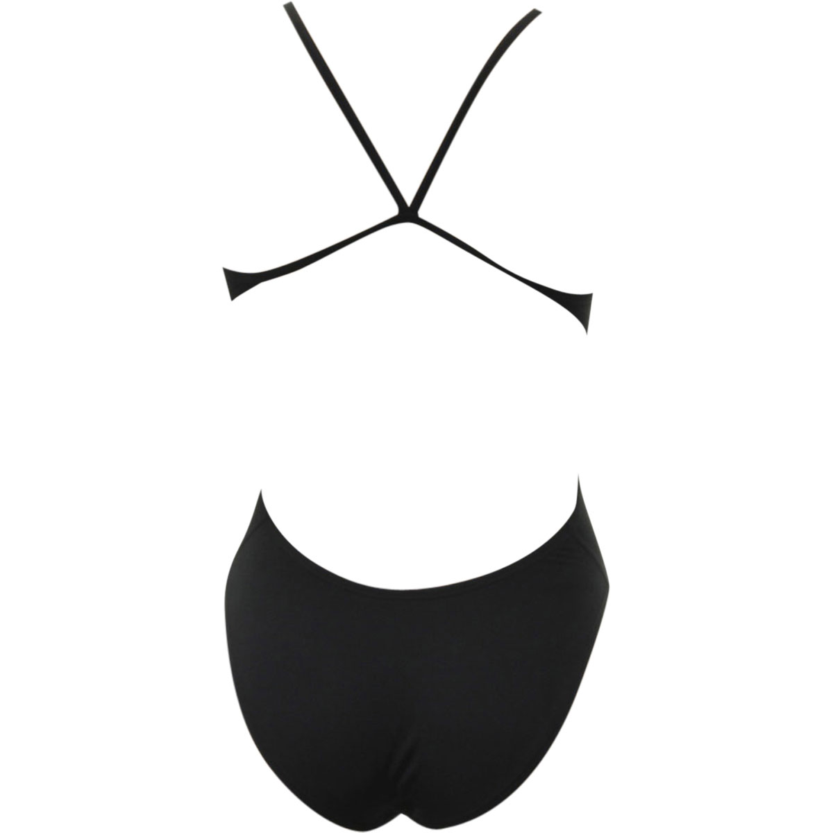 Nike Poly Core Solids Cut Out Tank Performance Swimwear